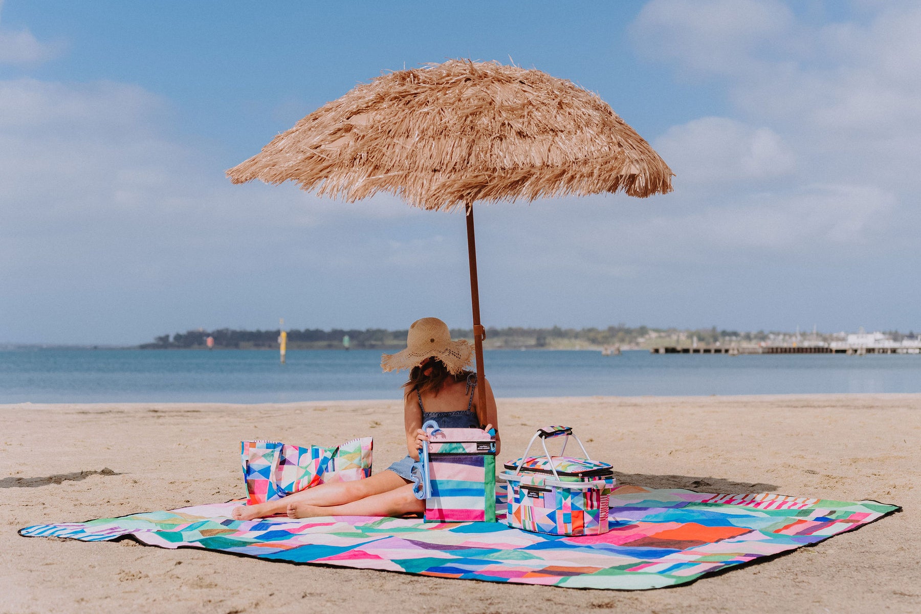 Rosy Posy Everyday Picnic Rug and Backpack Set | Picnic Season